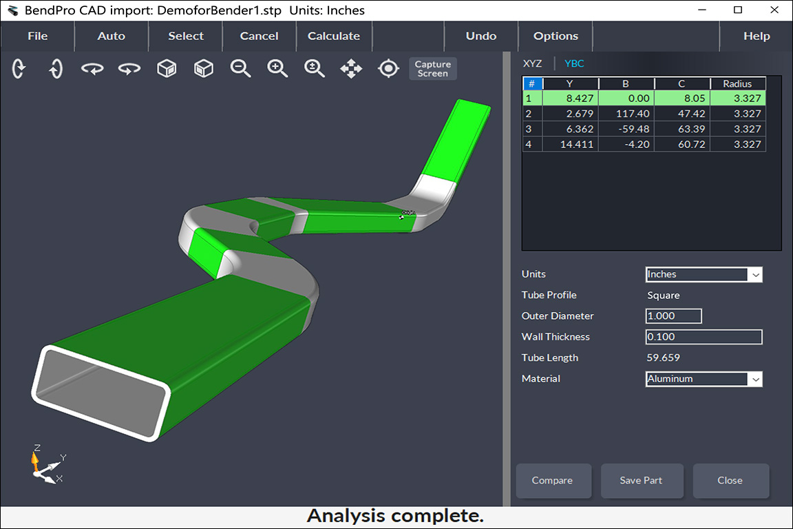 Current Tech: CAD importing Interface